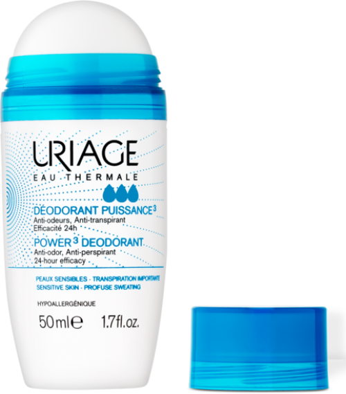 DÉODORANT PUISSANCE 3 - Soins peaux sèches | Uriage